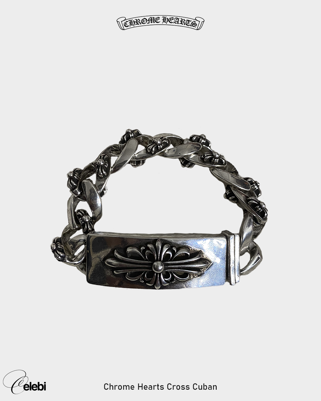 Chrome Hearts Cross Cuban – Celebi