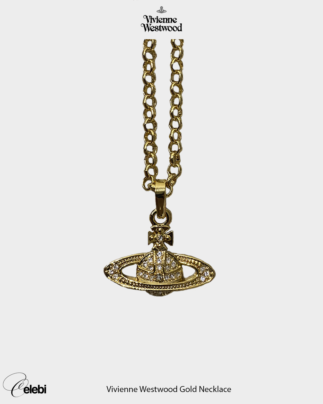 Vivienne Westwood Gold Necklace – Celebi